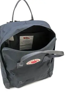 Fjallraven Kånken Backpack With Logo Patch - Grey