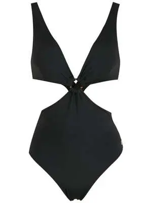 BRIGITTE Cut-out One Piece Swimsuit - Black