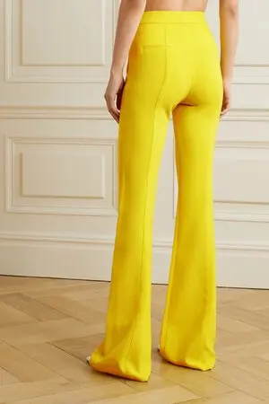 Alex Perry Rene Crepe Flared Pants