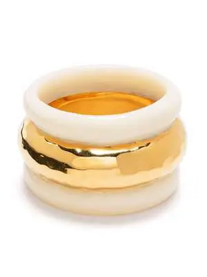 AURÉLIE BIDERMANN Nazca Band Ring - Gold