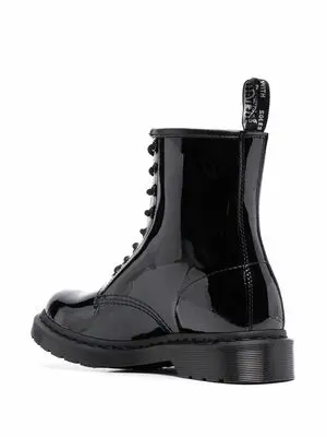 Dr. Martens High-shine Leather Ankle Boots