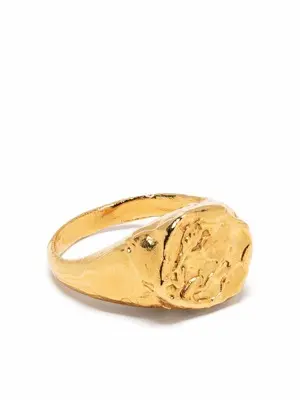 ALIGHIERI Pisces Signet Ring - Gold