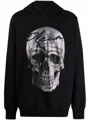 Philipp Plein Embellished Sweatshirts Hoodies For Men