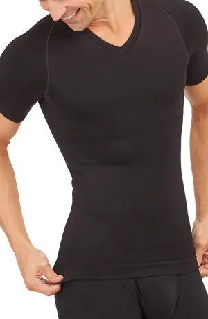Spanx Ultra Sculpt Seamless V-neck T-shirt
