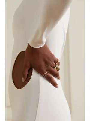 SPINELLI KILCOLLIN Solarium Set Of Three Rings - Gold