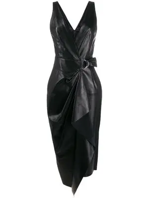 Isabel Marant Étoile Draped D-ring Dress - Black