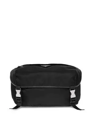 Prada Re-nylon And Saffiano Leather Shoulder Bag