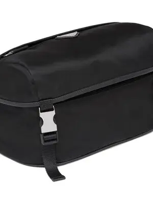 Prada Re-nylon And Saffiano Leather Shoulder Bag