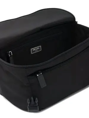 Prada Re-nylon And Saffiano Leather Shoulder Bag