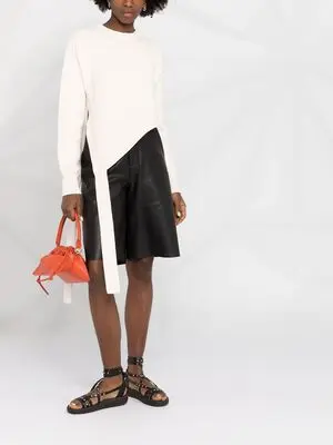 N°21 Asymmetric-hem Jumper