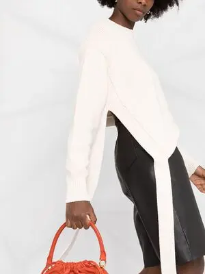 N°21 Asymmetric-hem Jumper