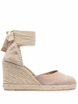 CastaÑer Carina Wedge Espadrilles - Neutrals