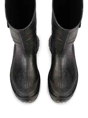 Dolce & Gabbana Logo-embossed Boots