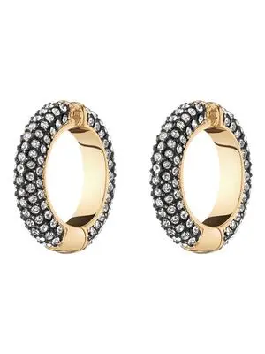 Demarson Lili Pavã© Crystal Cuff Earrings - Gold
