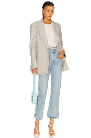 AGOLDE Pinch Waist High-rise Kick Jeans - Riptide