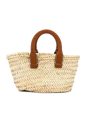 Chloé Mini Marcie Raffia Bag