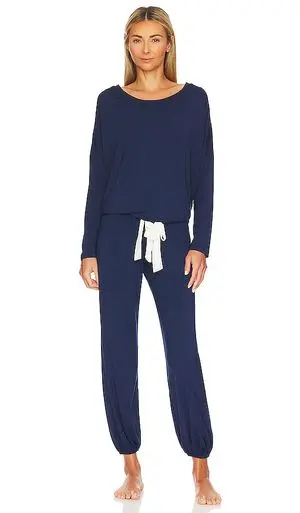 Eberjey Gisele Slouchy Set Navy
