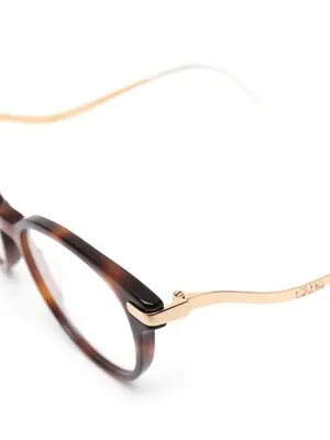 JIMMY CHOO Round-frame Glasses