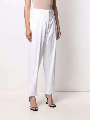 N°21 High-waisted Tapered Trousers
