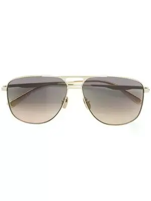 Gucci Pilot-frame Sunglasses - Metallic