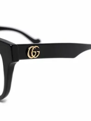 Gucci Square-frame Glasses - Black