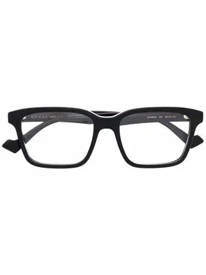 Gucci Square-frame Clear Glasses