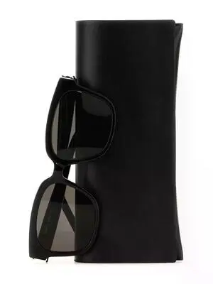 Saint Laurent Square-frame Tinted Sunglasses - Black