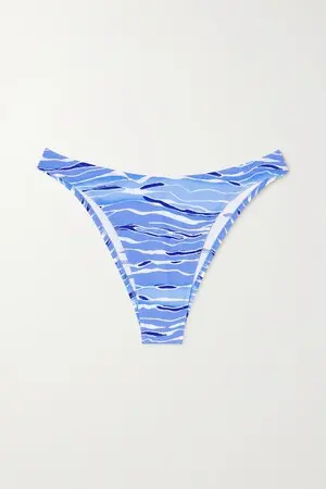 Fisch Net Sustain Flamands Printed Bikini Briefs