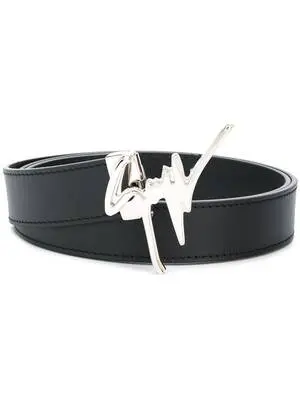 GIUSEPPE ZANOTTI Logo Embellished Belt