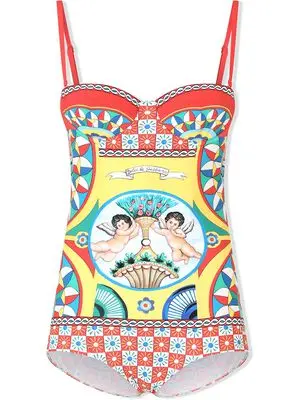Dolce & Gabbana Graphic Swimsuits