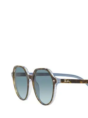 Ray-ban Thalia Round Frame Sunglasses - Brown