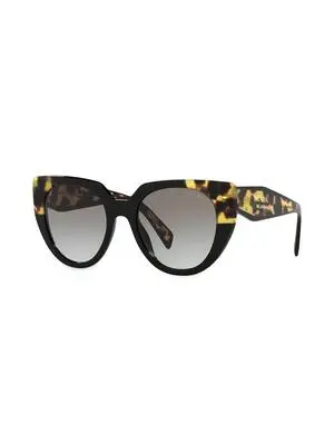 Prada Prada Eyewear Cat-Eye Sunglasses Black