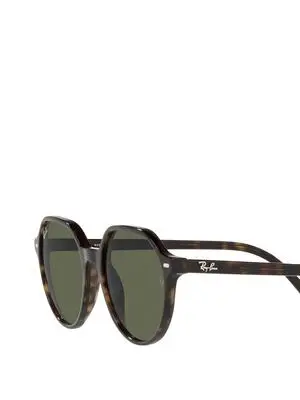 Ray-ban Thalia Round-frame Sunglasses - Green