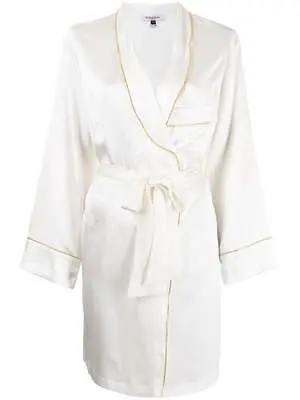 GILDA & PEARL Backstage Mini Robe - White