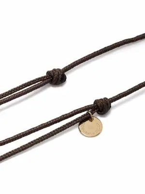MORGANNE BELLO 18kt Yellow Victoria Clover Stone Turquoise Bracelet