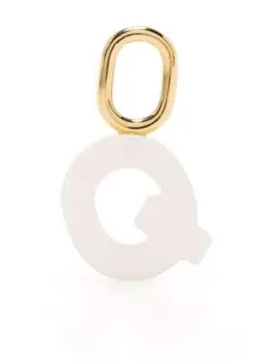 MARIA BLACK Letter Q Charm - Gold