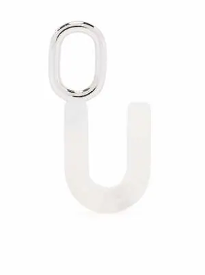 MARIA BLACK Lucid Letter U Charm - White