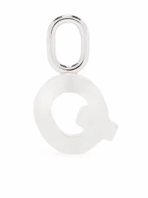 MARIA BLACK Lucid Letter Q Charm - White