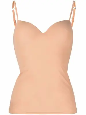 Hanro Sweetheart-neck Underwired Camisole - Neutrals