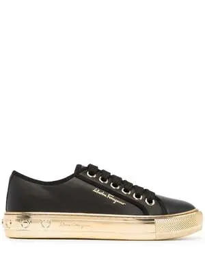 FERRAGAMO Logo-print Lace-up Sneakers