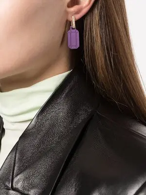 EERA Tokyo Diamond-embellished Single Earring