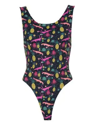 Lhd LHD Seashells Key Biscayne Bodysuit Multicolor