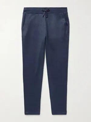 Loro Piana Tapered Stretch Linen-blend Sweatpants