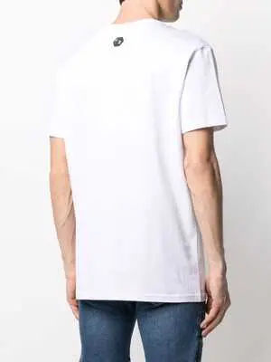 Philipp Plein Crystal Skull Cotton T-shirt