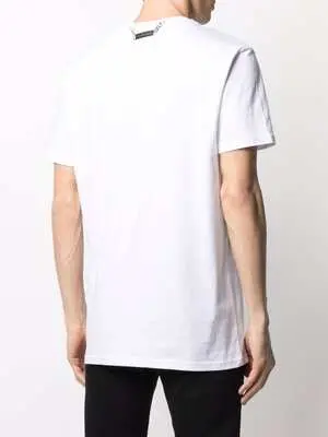 Philipp Plein Skull-print Logo T-shirt - White