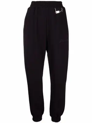 Philipp Plein Signature Logo Joggers