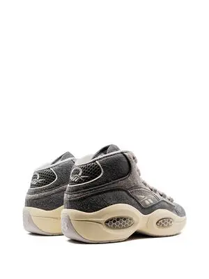 REEBOK Question Mid Suede Sneakers - Grey