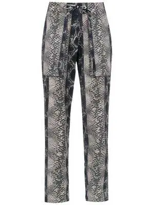 AMIR SLAMA Printed Trousers