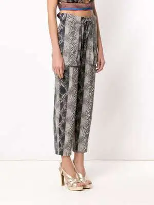 AMIR SLAMA Printed Trousers