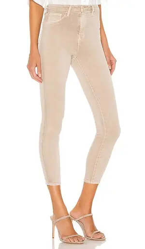 L'Agence Margot High Rise Skinny Jeans - Biscuit